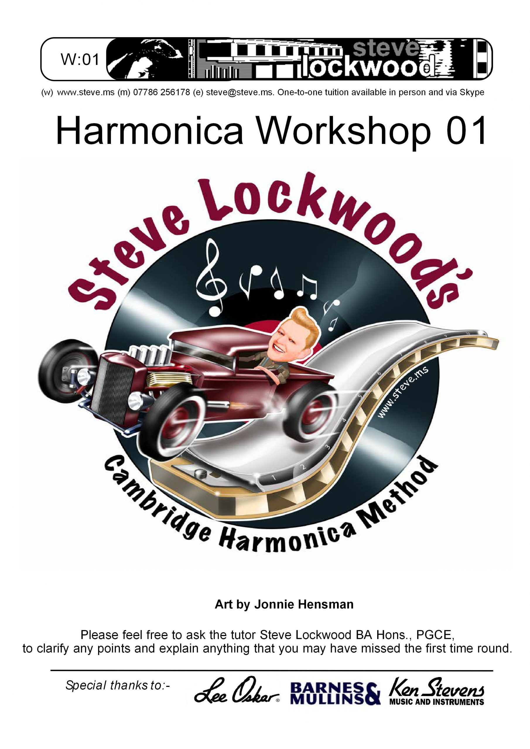 Steve Lockwood – Harmonica workshop 1- Download – Steve Lockwood ...